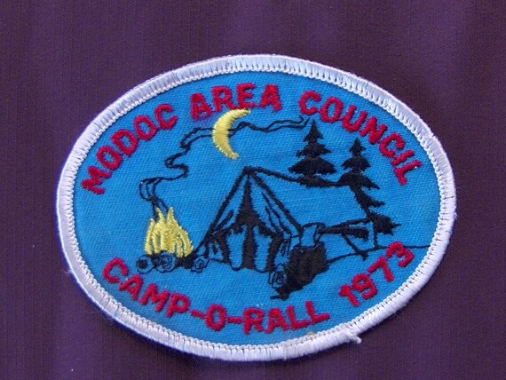 Rare Vintage Boy Scout Camp Patch modoc Area Council | Etsy