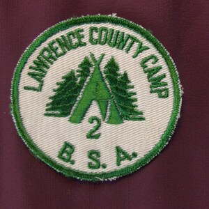 Rare Vintage Boy Scout Camp Patches | Etsy