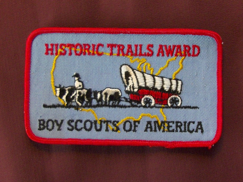 Boy Scout Bicentennial and Historical Trails Award Patches - Etsy