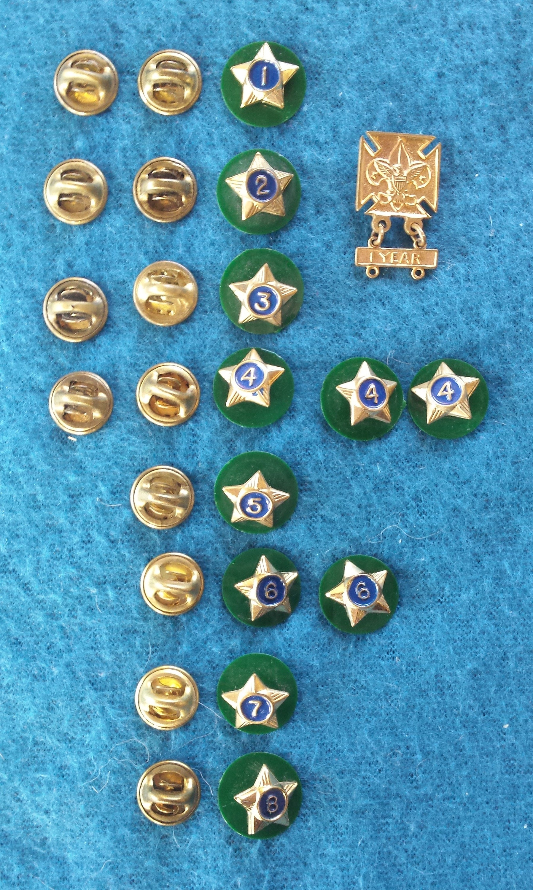 Vintage Boy Scout Year Pins - Etsy