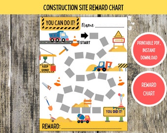 Construction Behavior Chart - Etsy