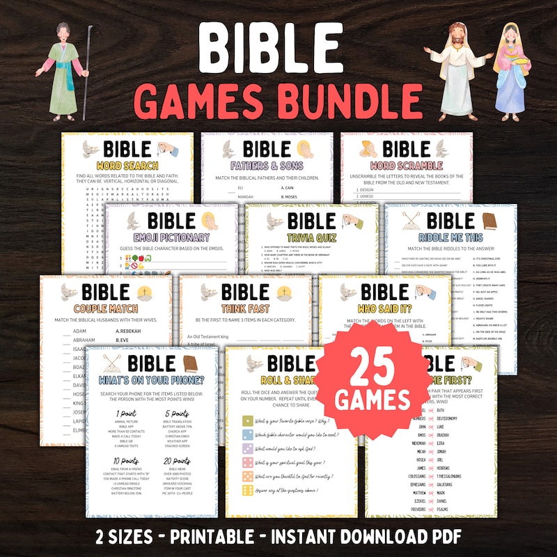 Women of the Bible Game - Etsy