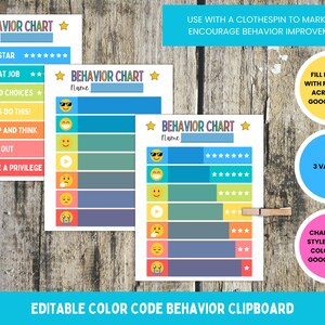 Printable Kids Behavior Chart Bundle: Reward Bucks, Stickers (PDF) - Etsy