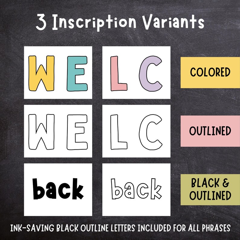 Pastel Bulletin Board Kit, Back to School Bulletin Board, Letters ...