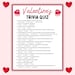 Valentines Day Trivia Game, Valentines Day Trivia Quiz, Valentine Day ...
