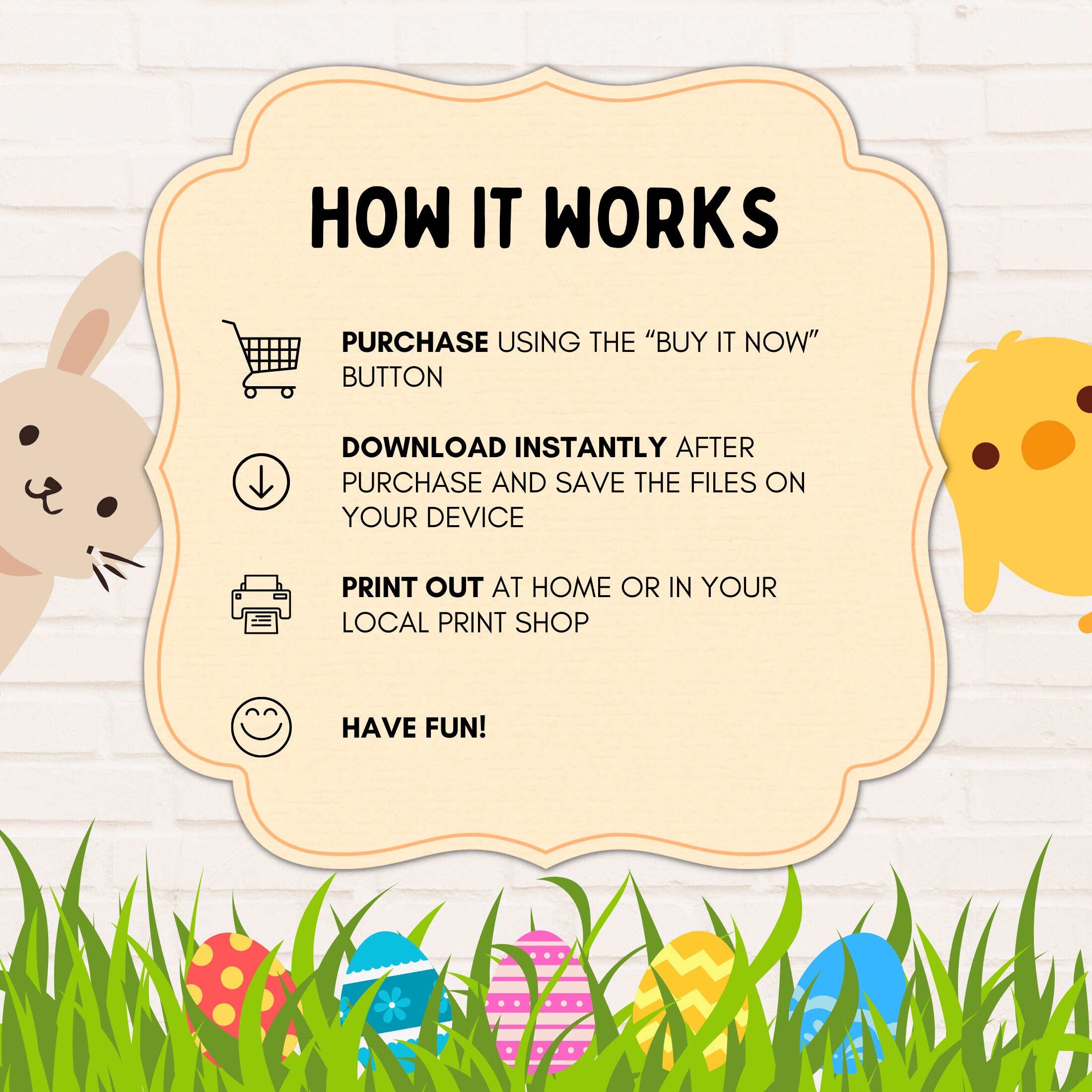 Easter I Spy, Printable Easter Game, Easter Party Game, Easter Activity ...