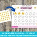 Printable Behavior Reward Chart for Kids, Editable Behavior Chart, Good ...