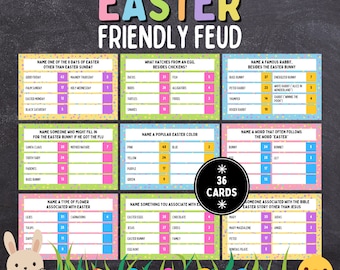 Easter Trivia Game, Easter Trivia Quiz, Printable Easter Party Game ...