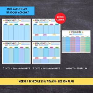 2024-2025 School Planner, Printable School Organizer, Editable School ...