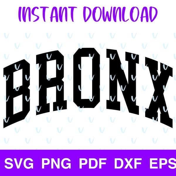 Bronx Svg - Etsy