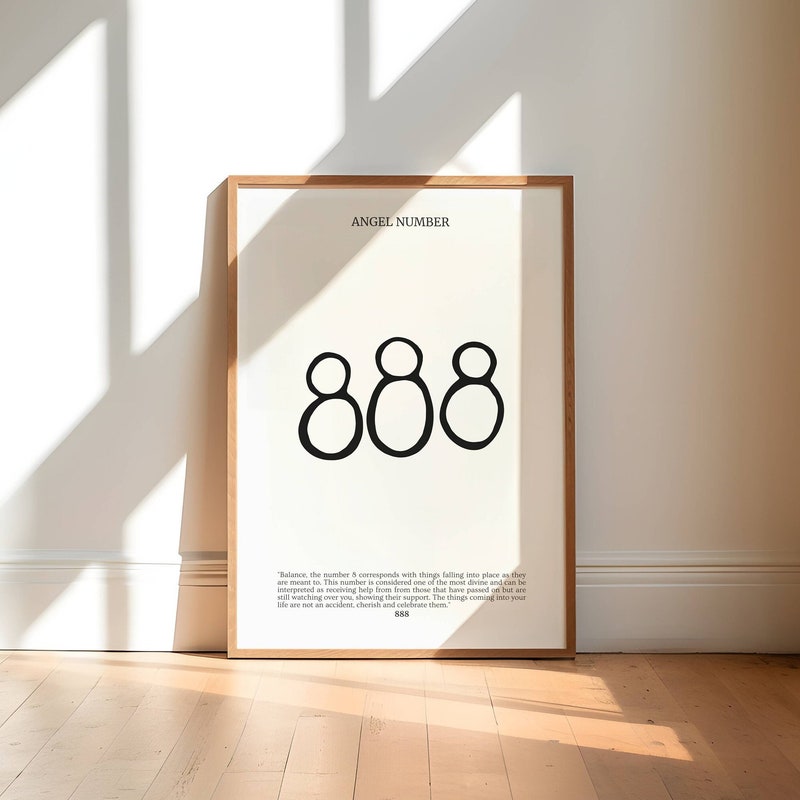 Number Poster - Etsy