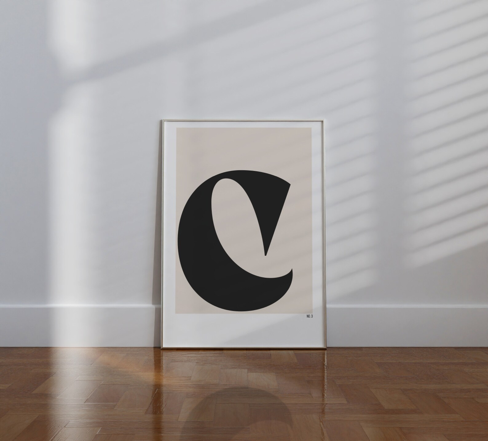 Printable Letter Initial Posters, Monogram Wall Art, Letter C Initial ...