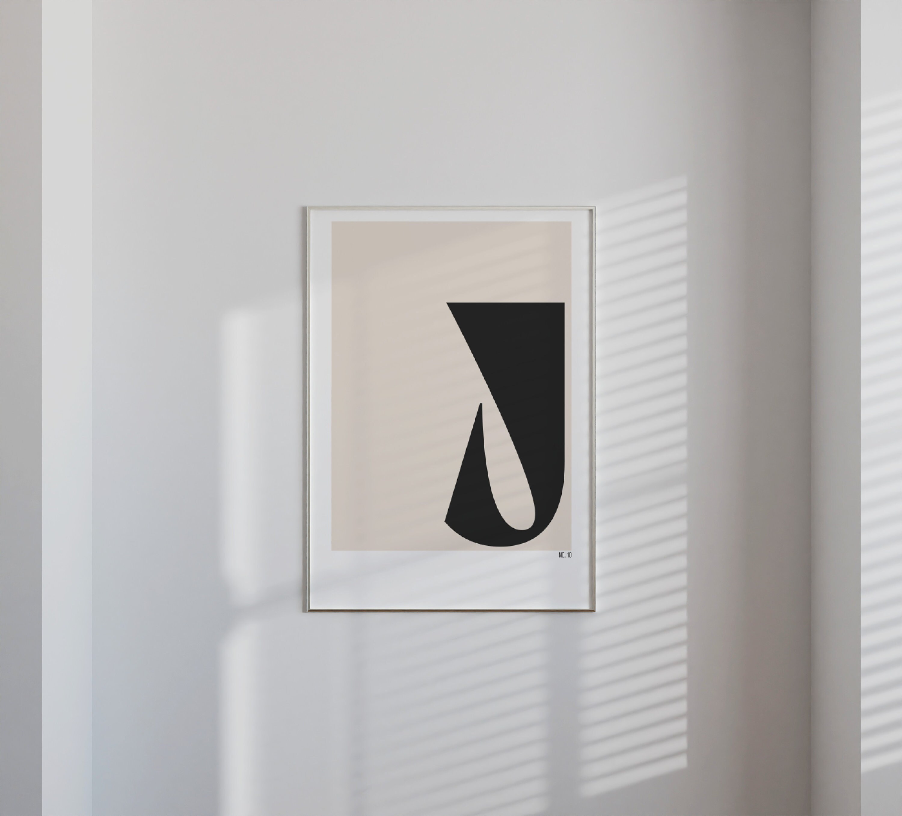 Printable Letter Initial Posters Monogram Wall Art Letter J Initial Art Print Set Of 3 Print
