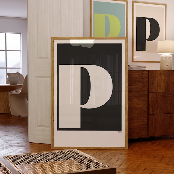 Monogram Wall Art - Etsy