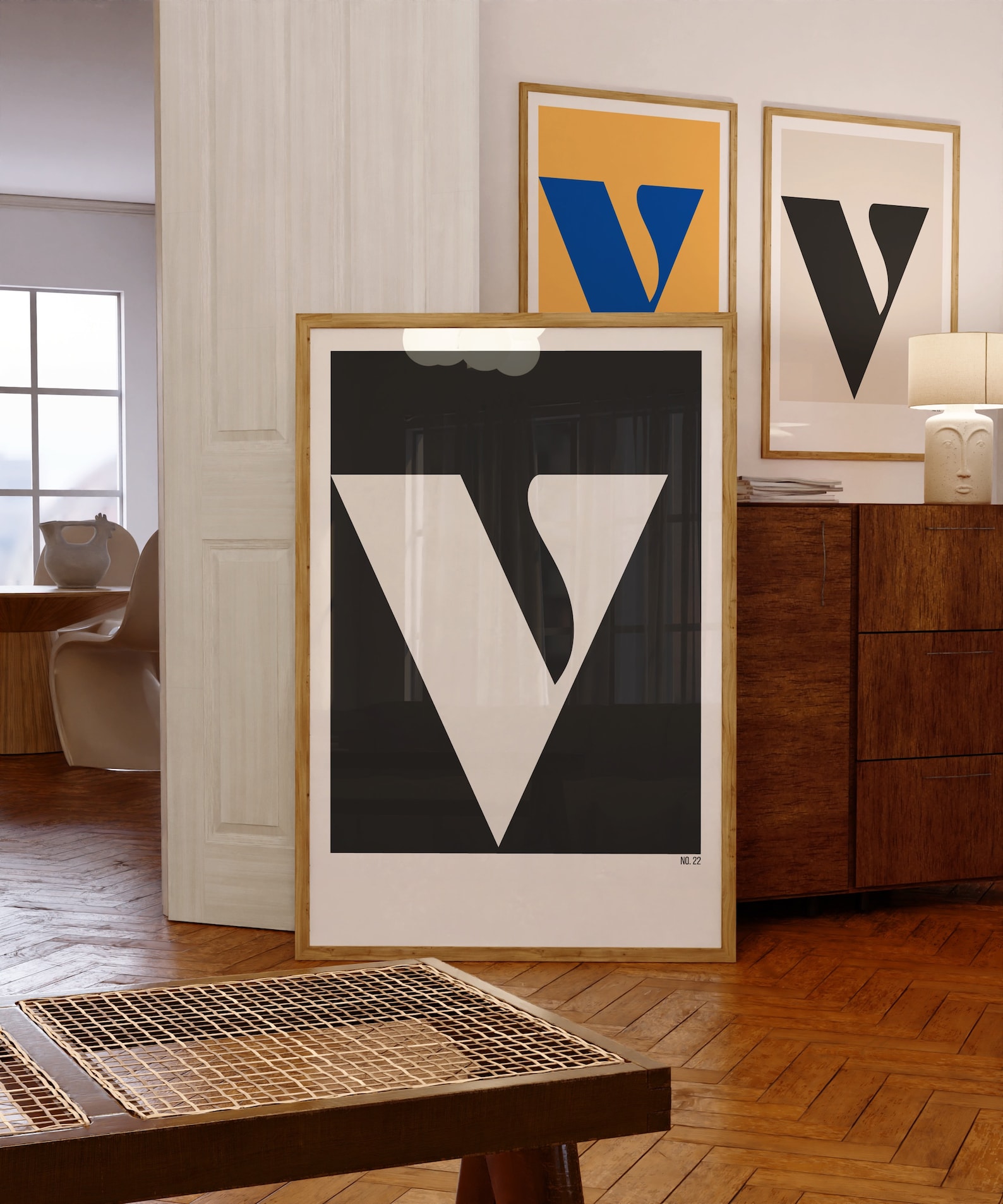 Printable Letter Initial Posters, Monogram Wall Art, Letter V Initial ...