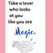 Looks at You Like Magic Printable Poster. A Digital Download!quote Wall ...