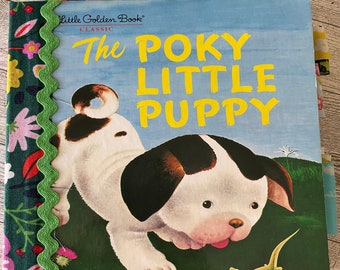 Junk Journal Little Golden Book Poky Little Puppy Journal - Etsy