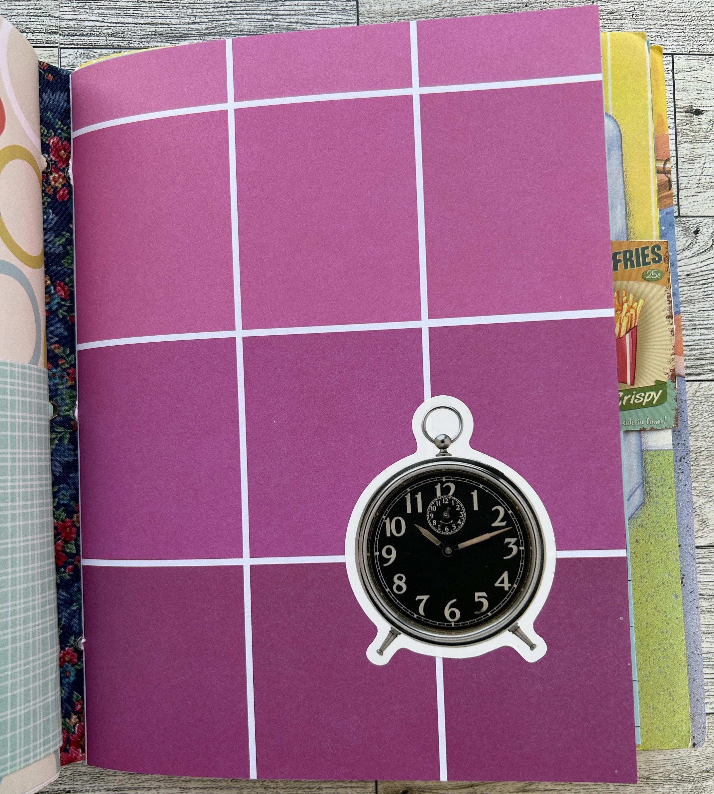 Hand Altered Journal - TICKETY TOCK What Time is It? Little Golden Book ...