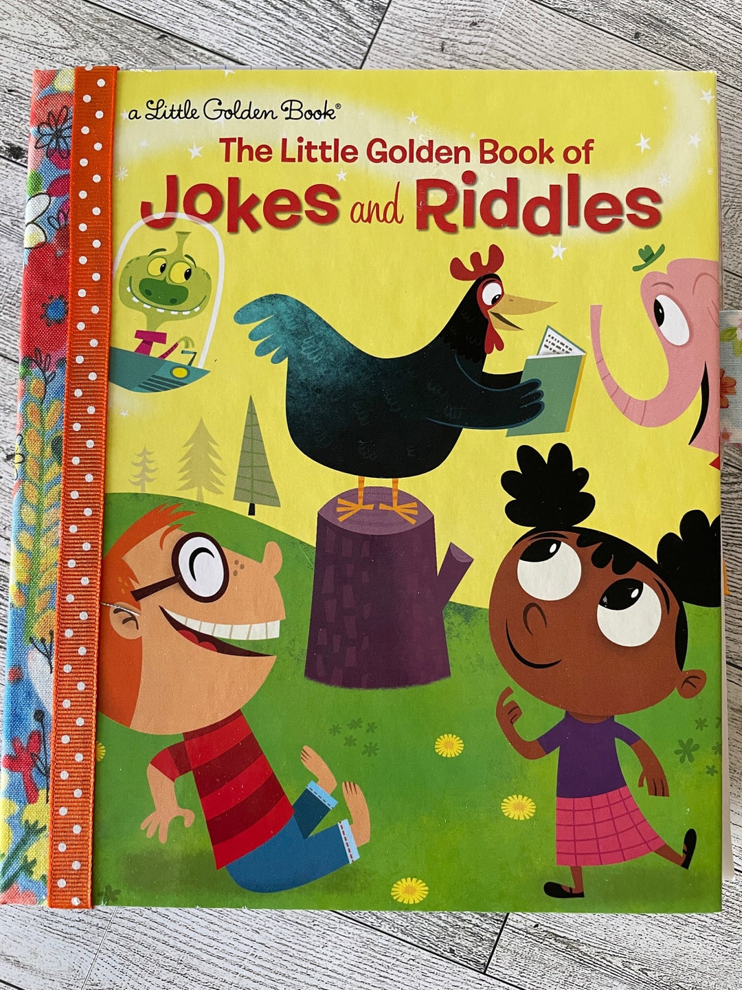 Handmade Journal JOKES and RIDDLES Little Golden Book - Etsy
