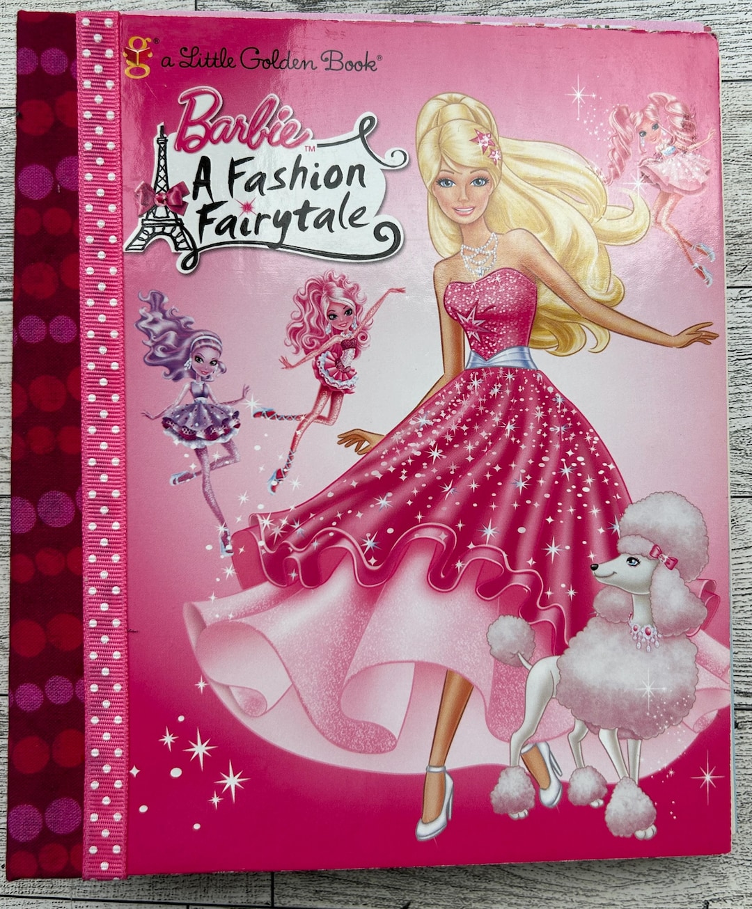 Upcycled Hand Altered Barbie A FASHION FAIRYTALE Little Golden Book ...