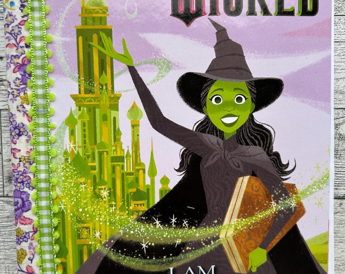 Hand Altered Journal WICKED I Am ELPHABA Little Golden Book - Etsy
