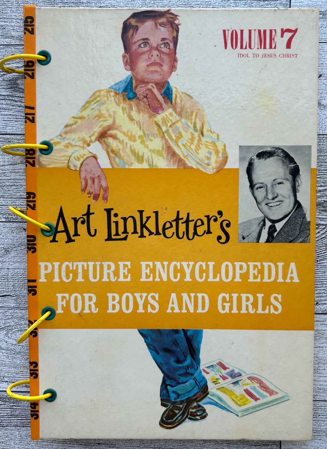Upcycled Blank Sketch Journal Encyclopedia Vol. 7 LIBRARY - Etsy