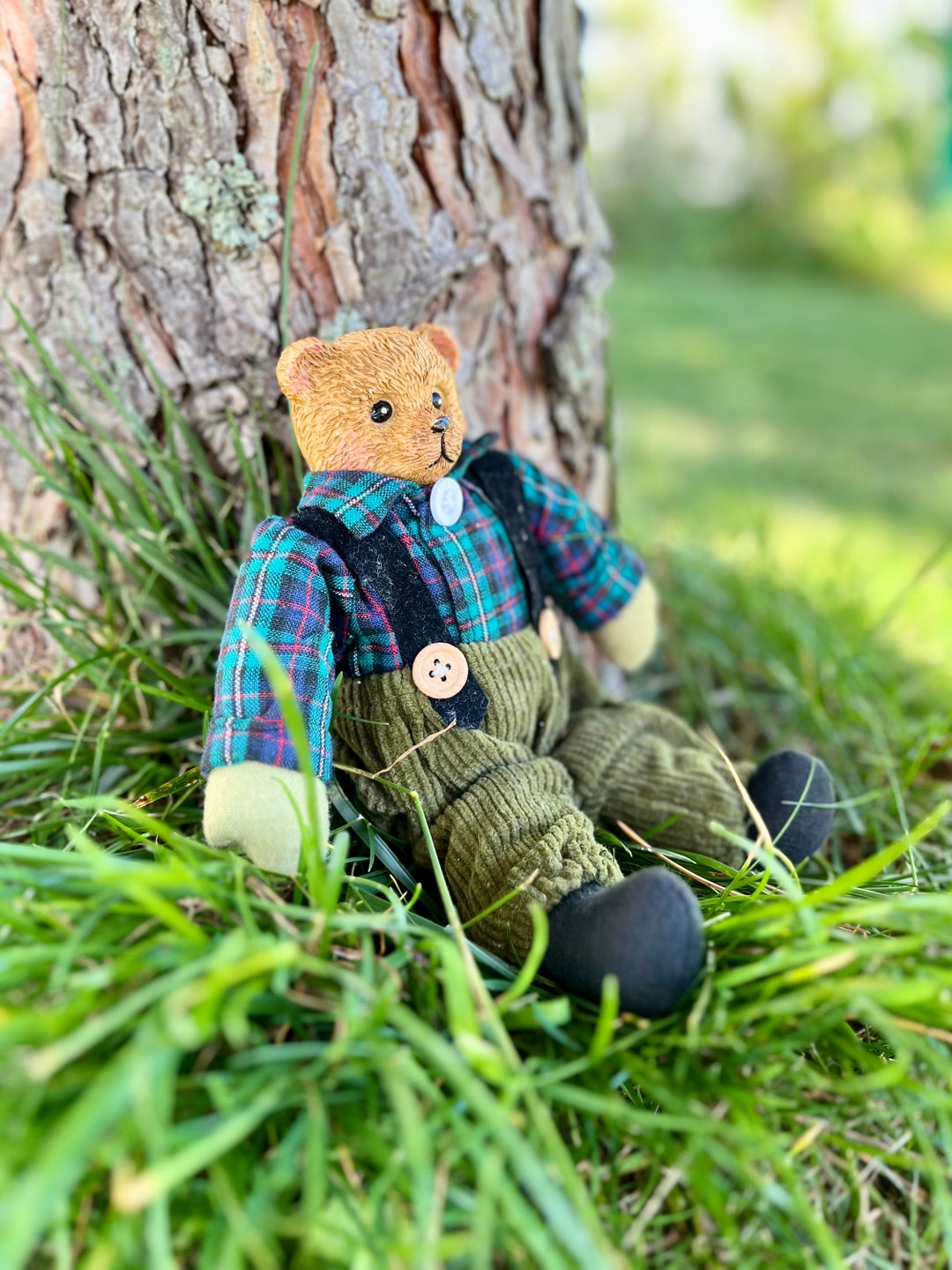 Vintage Teddy Bear Toy / Rare - Etsy