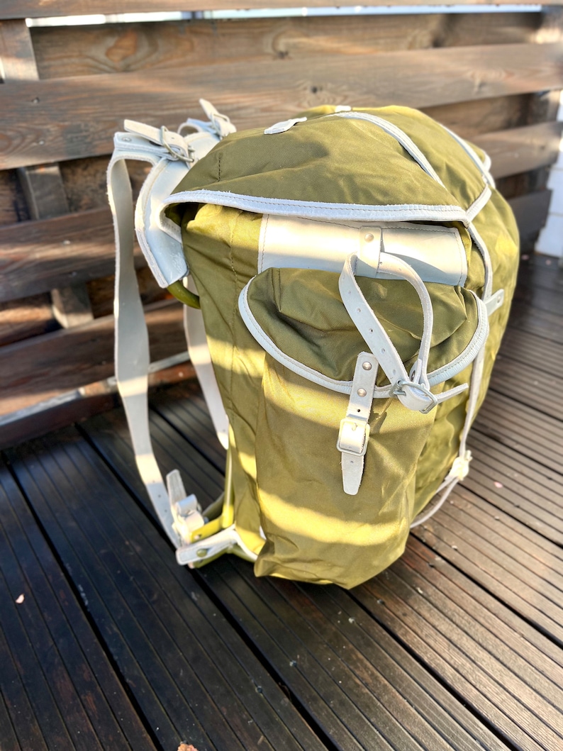 Original Norwegian Bergen Backpack / Norwegian Vintage Military Army ...