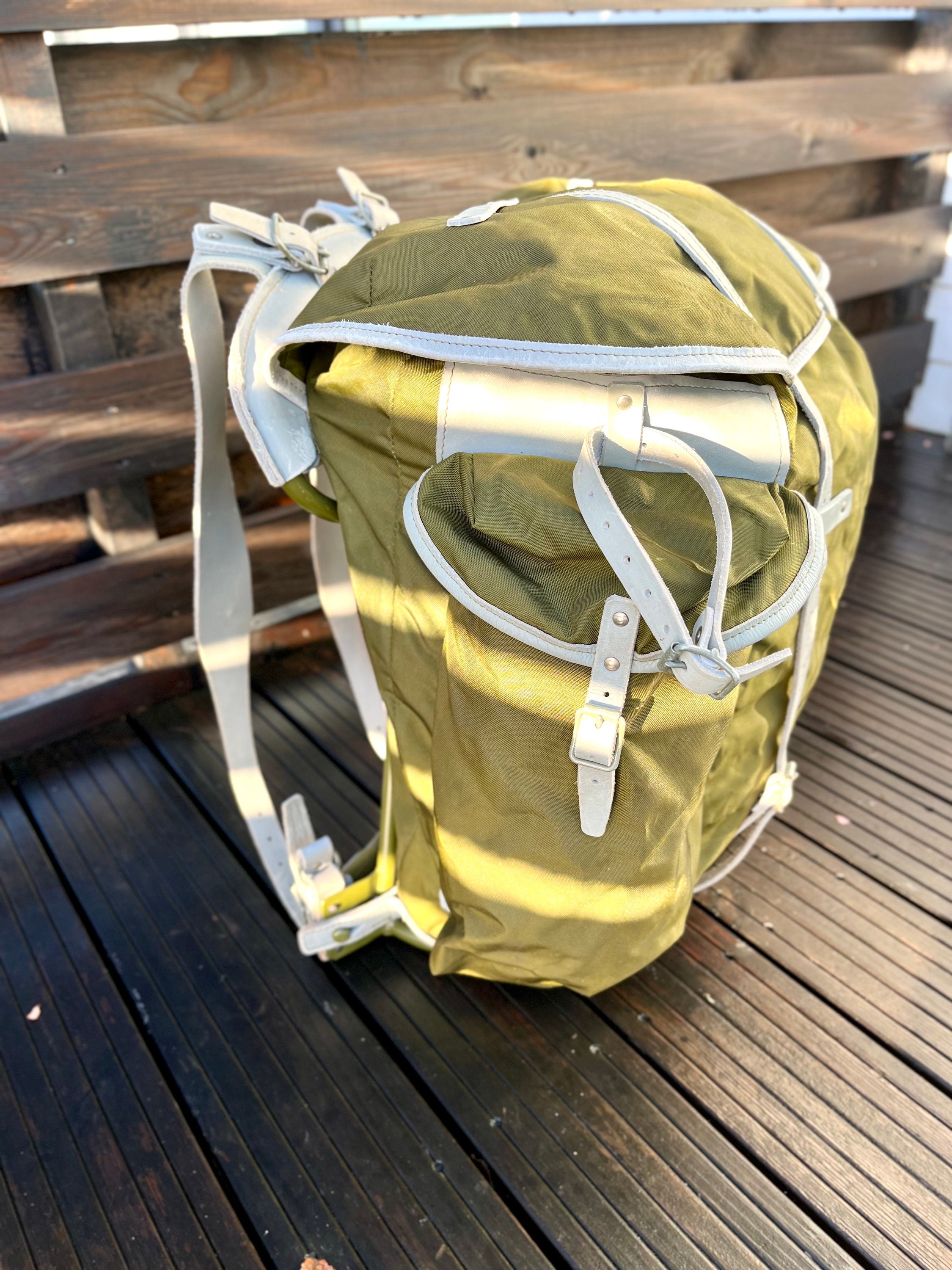 Original Norwegian Bergen Backpack / Norwegian Vintage Military Army ...