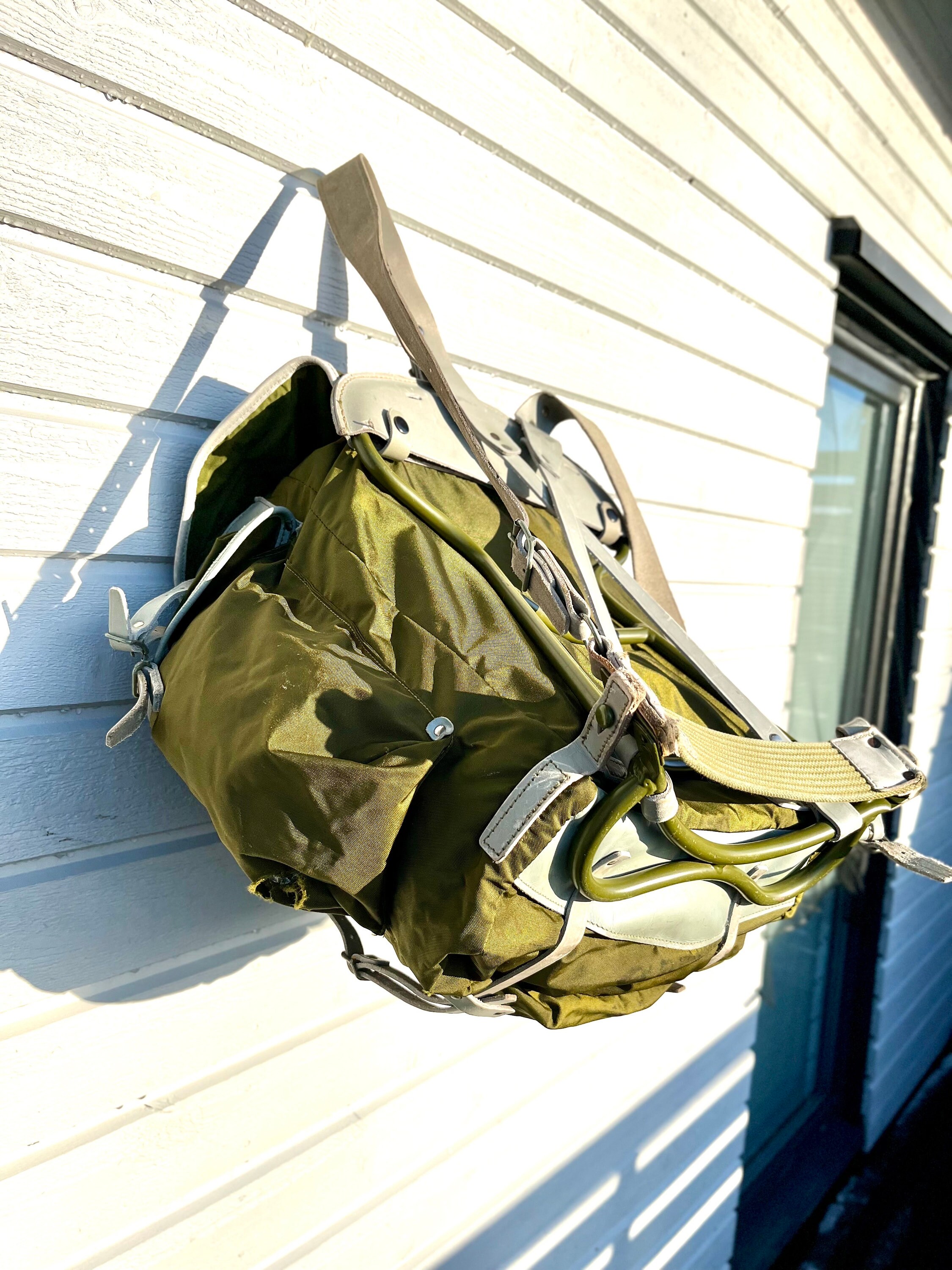 Original Norwegian Bergen Backpack / Norwegian Vintage Military Army ...