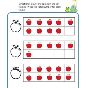 My First Math Book - Etsy