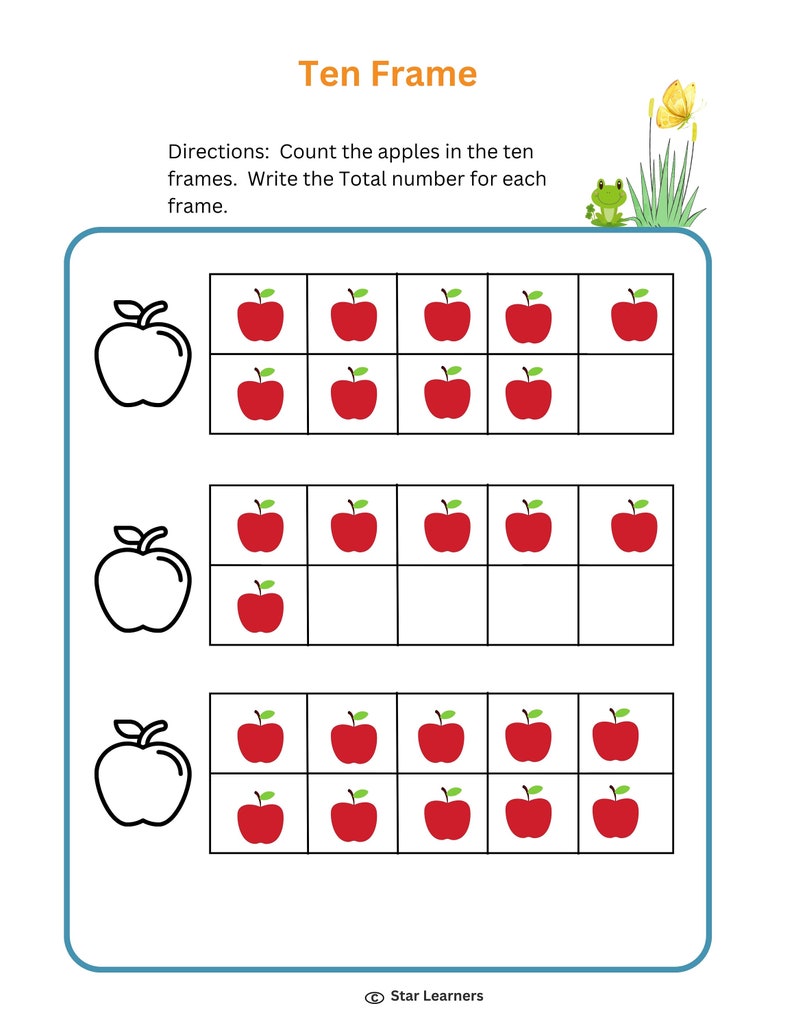 My First Math Book - Etsy