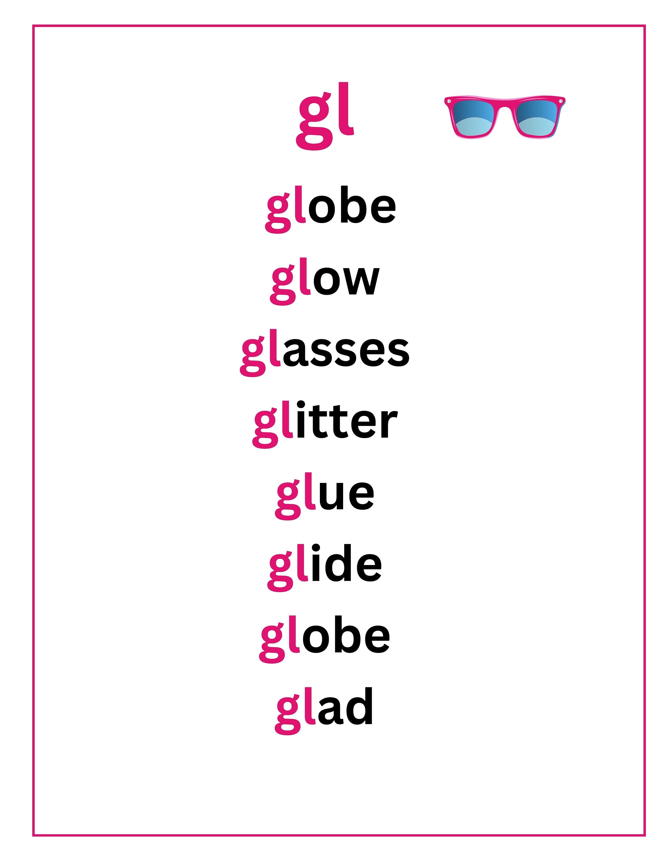 27 Consonant Digraph Poster - Etsy