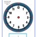 Learning to Tell Time, Printable Clock Worksheet, Analog Clock, Prek ...