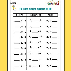 Printable Number Charts, Wall Charts, Work Mats and Worksheet ...