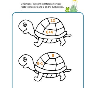 My First Math Book - Etsy