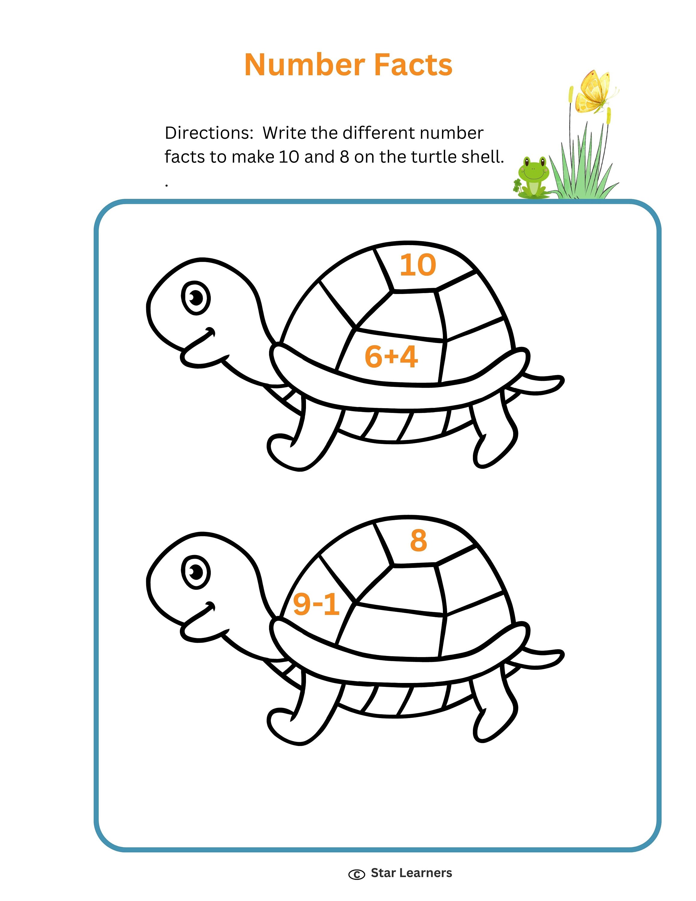 My First Math Book - Etsy