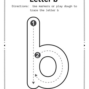 Letter Bd Reversal Worksheet - Etsy