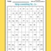 Printable Number Charts, Wall Charts, Work Mats and Worksheet ...