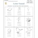 26 Printable Alphabet Letter Sounds Worksheet. Preschool Phonics. - Etsy