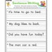 10 Printable Write the Sentence Worksheets. 1st-3rd Grade Writing ...