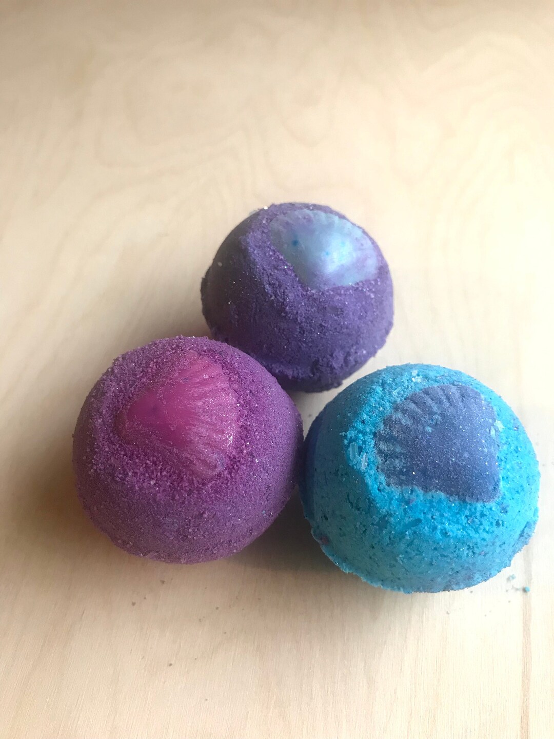 Mermaid Seashell Handmade Artisan Bath Bombs Bath Fizzies Natural Bath ...