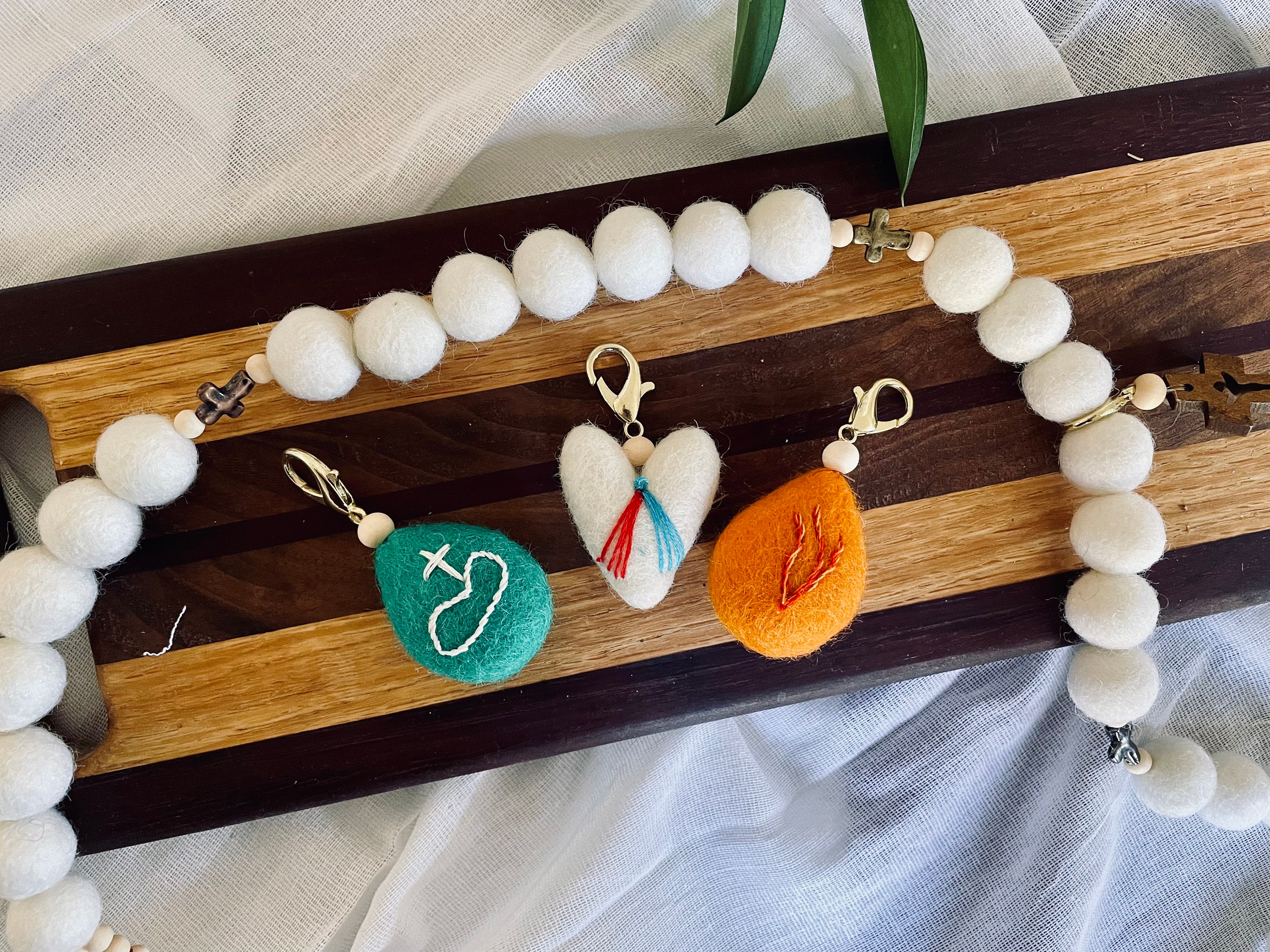Easter Garland With Holy Day Markers for Divine Mercy Sunday, the ...