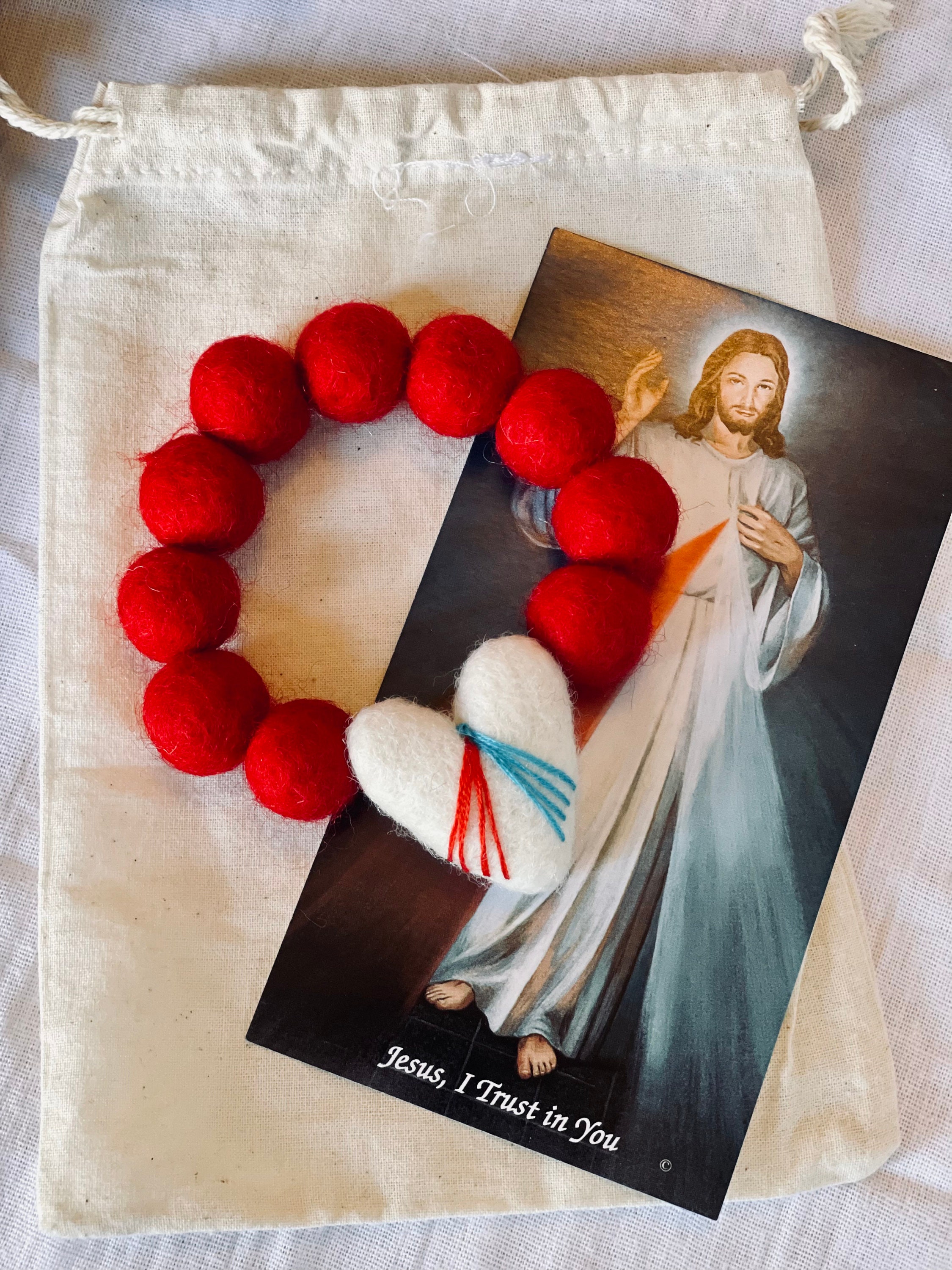 Divine Mercy Chaplet | Decade Rosary for Little Hands | Catholic ...