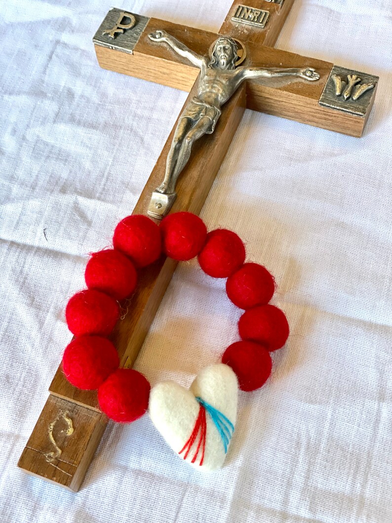 Divine Mercy Chaplet | Decade Rosary for Little Hands | Catholic ...