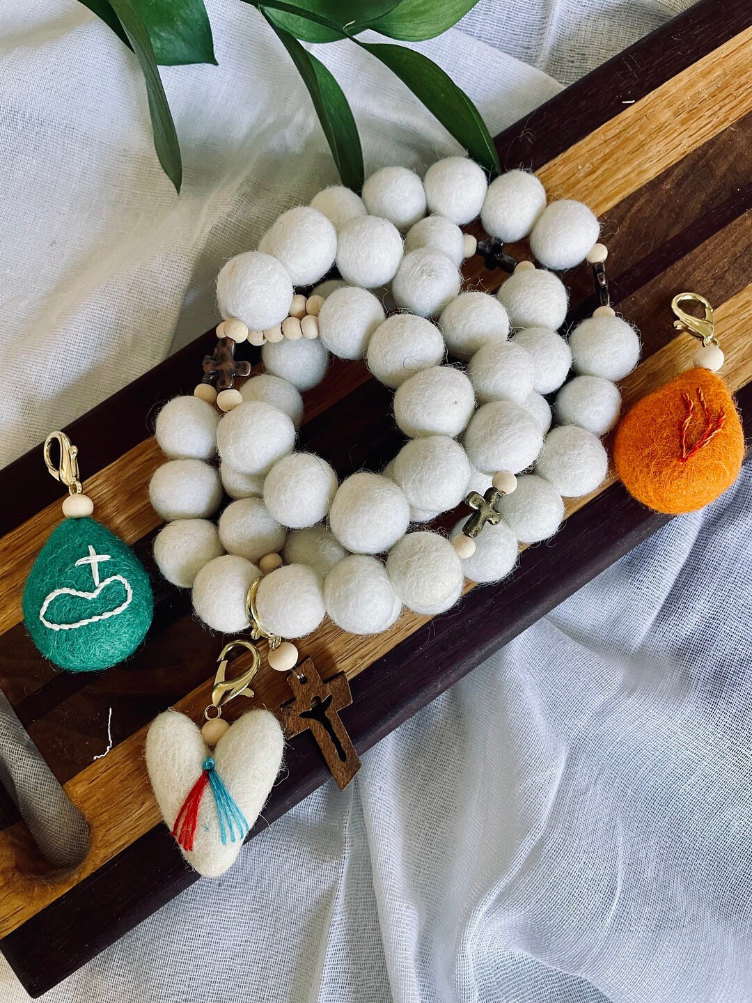 Easter Garland With Holy Day Markers for Divine Mercy Sunday, the ...