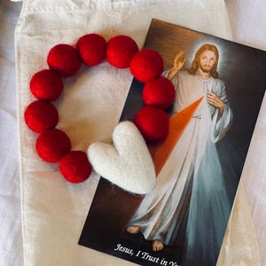 Divine Mercy Chaplet | Decade Rosary for Little Hands | Catholic ...