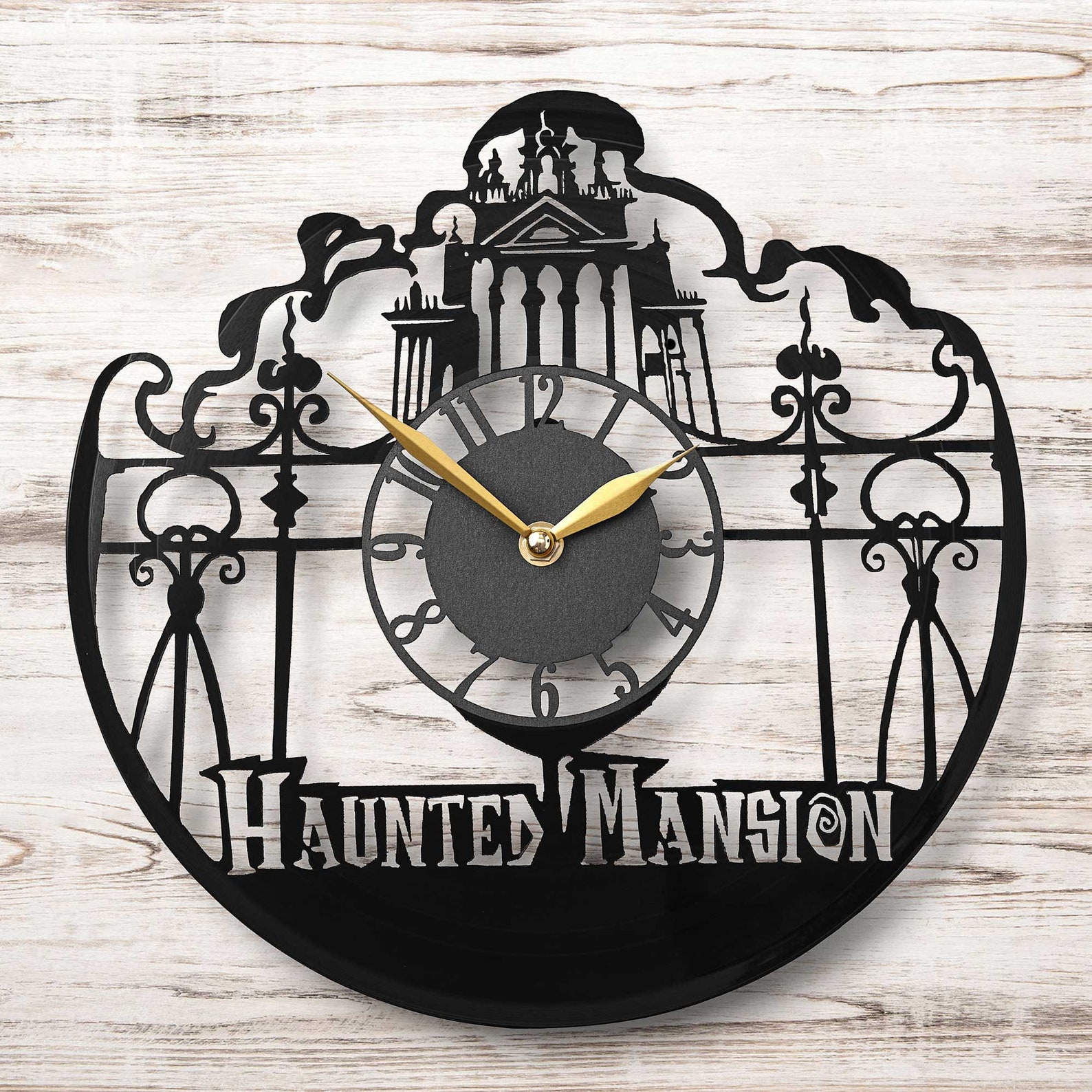 Haunted Mansion Clock, Haunted Mansion Decor - Etsy