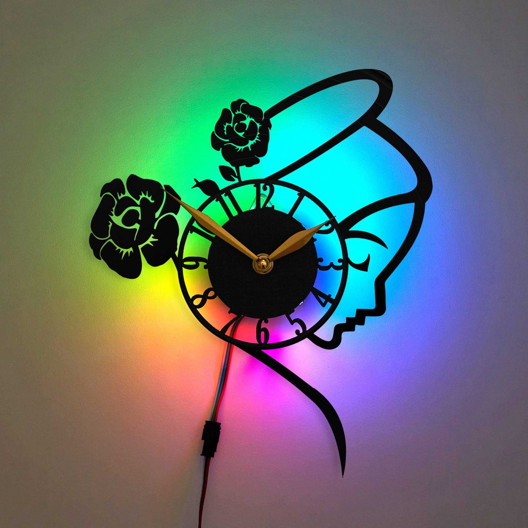 Church Clock Women Clock Christian Wall Clock - Etsy