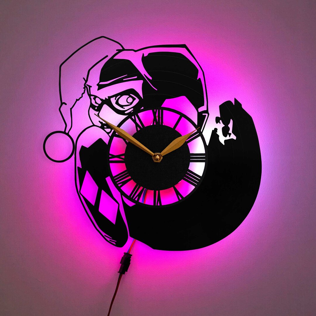 Supervillain Wall Clock, Gift Idea, Home Decor - Etsy
